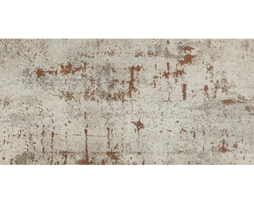 Wand- und Bodenfliese Metal silver 30x60 cm matt rektifiziert bei ...
