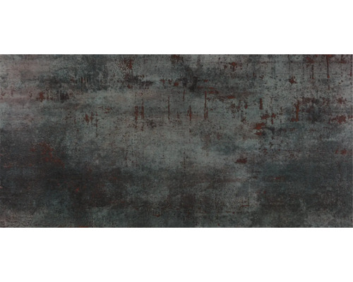 Wand- und Bodenfliese Metal titanium 60x120 cm matt rektifiziert bei ...